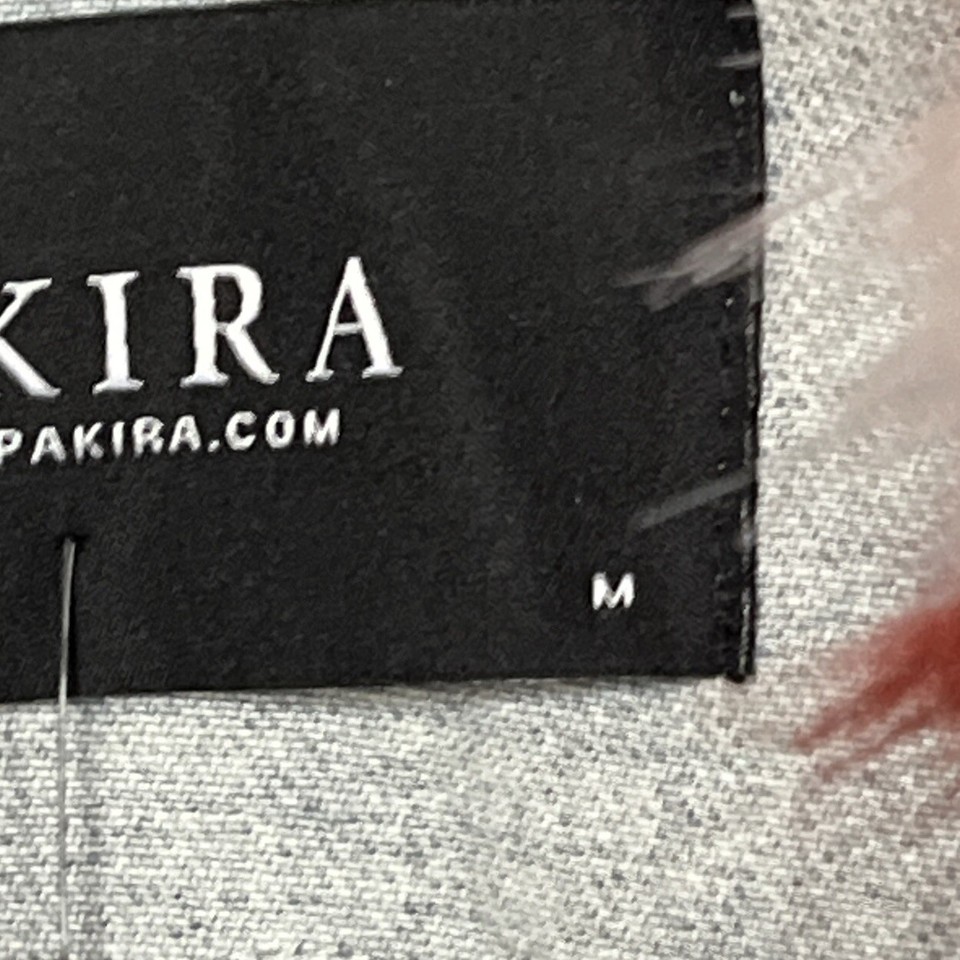 AKIRA Women’s Light Denim Jean Jacket Size Medium All Over Patches Lovers Sequin | eBay