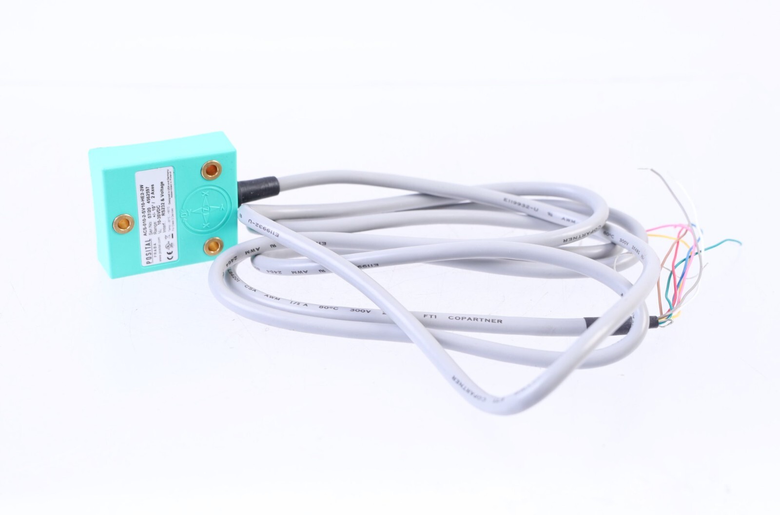 POSITAL ACS-010-2-SV10-HE2-2W 4562597 TILTIX INCLINOMETER ! NEW ! | eBay