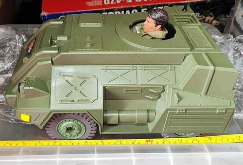 1/6 GI Joe Hasbro Utility Vehicle with one 12 inches action figure ...