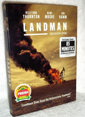 Landman: Season One (DVD, 2025) NEW Billy Bob Thornton Demi Moore drama ...