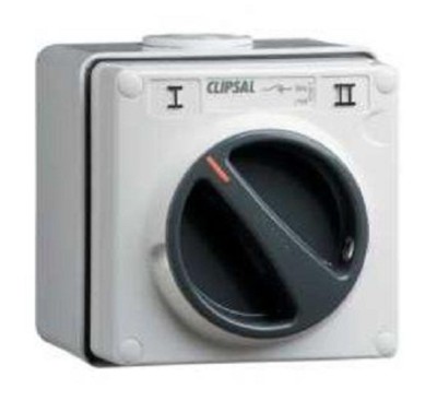 Clipsal 56-SERIES STANDARD SWITCH 2-Pole 10A 250V 2-Way 6-Terminal ...