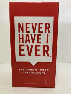 Never Have I Ever The Game of Poor Life Decisions 856030001377| eBay