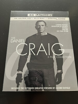 JAMES BOND: THE DANIEL CRAIG COLLECTION**4K ULTRA HD BLU-RAY**R/FREE ...