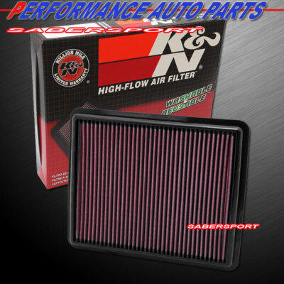 K&N 33-2448 Hi-Flow Air Intake Drop in Filter for Hyundai Kia *See ...