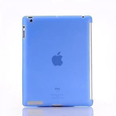 iPad 2 CRYSTAL Light Blue SLIM HARD BACK CASE Snapon iPad Safety Hard ...