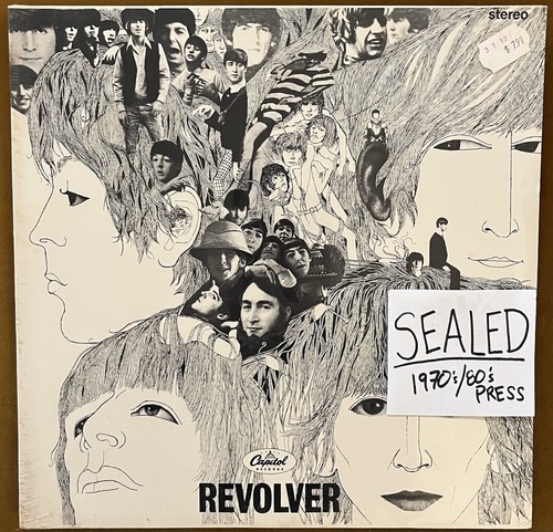 THE BEATLES - Revolver LP SEALED MINT NEW US Reissue 70s/80s Stereo ...