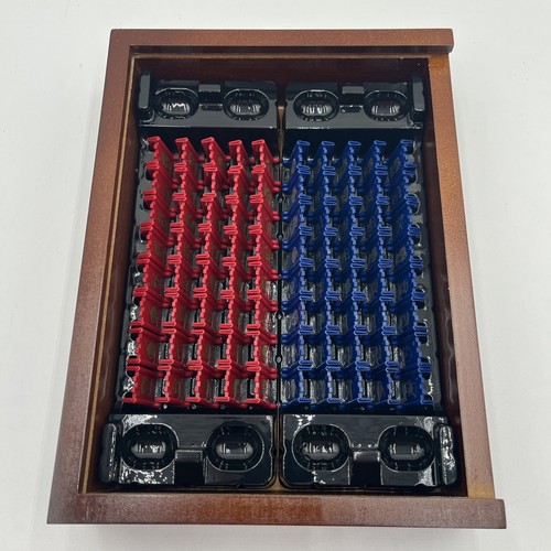 Vintage Game Collection Stratego Board MB Games Hasbro Wooden Box 2009 ...
