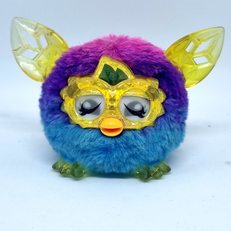 Purple Blue Furbling Crystal (2013) Hasbro Furby Tested & Working ...
