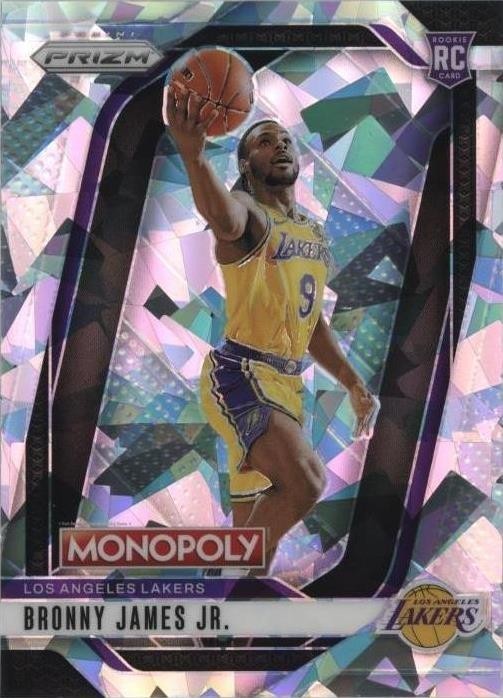 2024-25 Panini Prizm Monopoly - Bronny James #45 Ice Prizm (RC) for ...