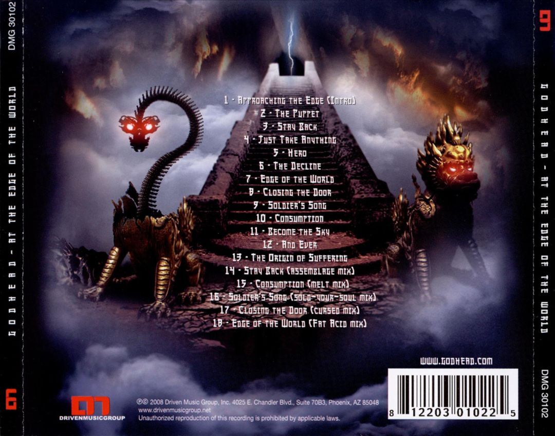 GODHEAD - AT THE EDGE OF THE WORLD NEW CD 812203010225 | eBay