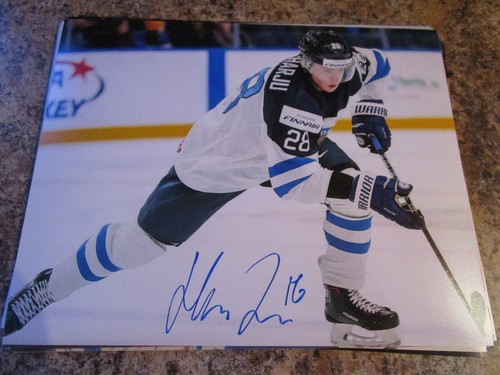 HENRI JOKIHARJU SIGNED 8X10 MATTE PHOTO CHICAGO BLACKHAWKS FINLAND ...