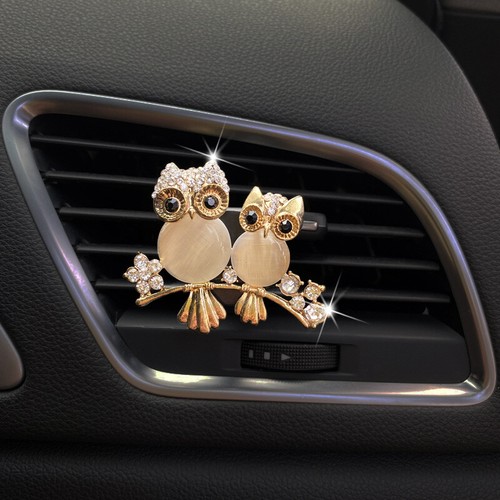 Air Vent Perfume For Cars Owl-shaped Holder Long-lasting Fragrance 25g ...