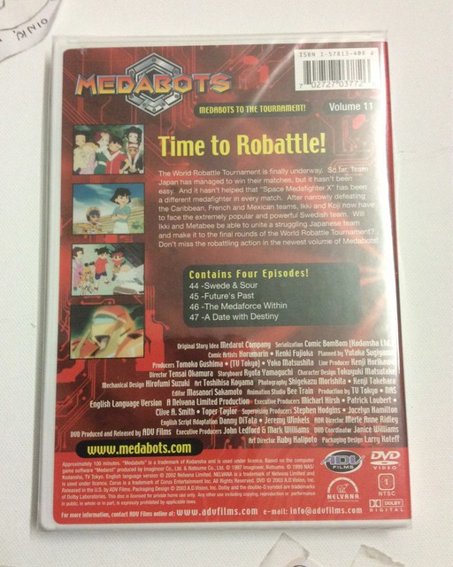 Medabots Vol. 11: Medabots to the Tournament (DVD, 2003) for sale ...