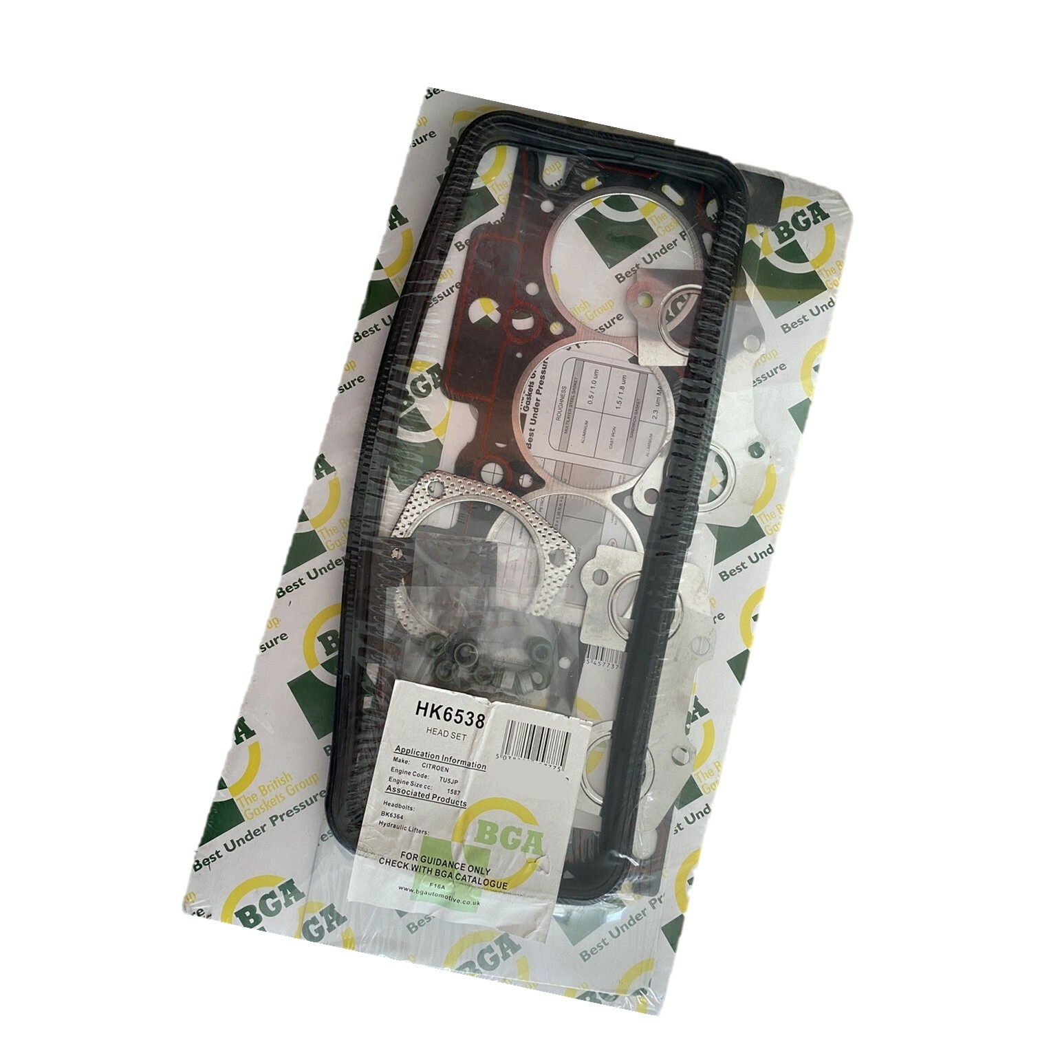 HEAD GASKET SET FOR PEUGEOT 106 206 306 CITROEN SAXO XSARA TU5 1.6L ENGINE