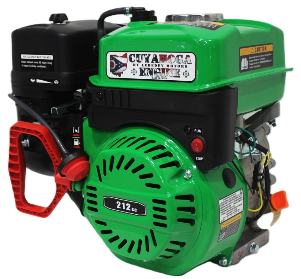 ENGINE 7.5HP 212 cc Charging Coils 100W 4-stroke RECOIL Start Go-Kart ...