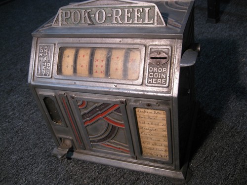 🇺🇸 👍 🔥 vintage pok o reel penny slot machine | eBay