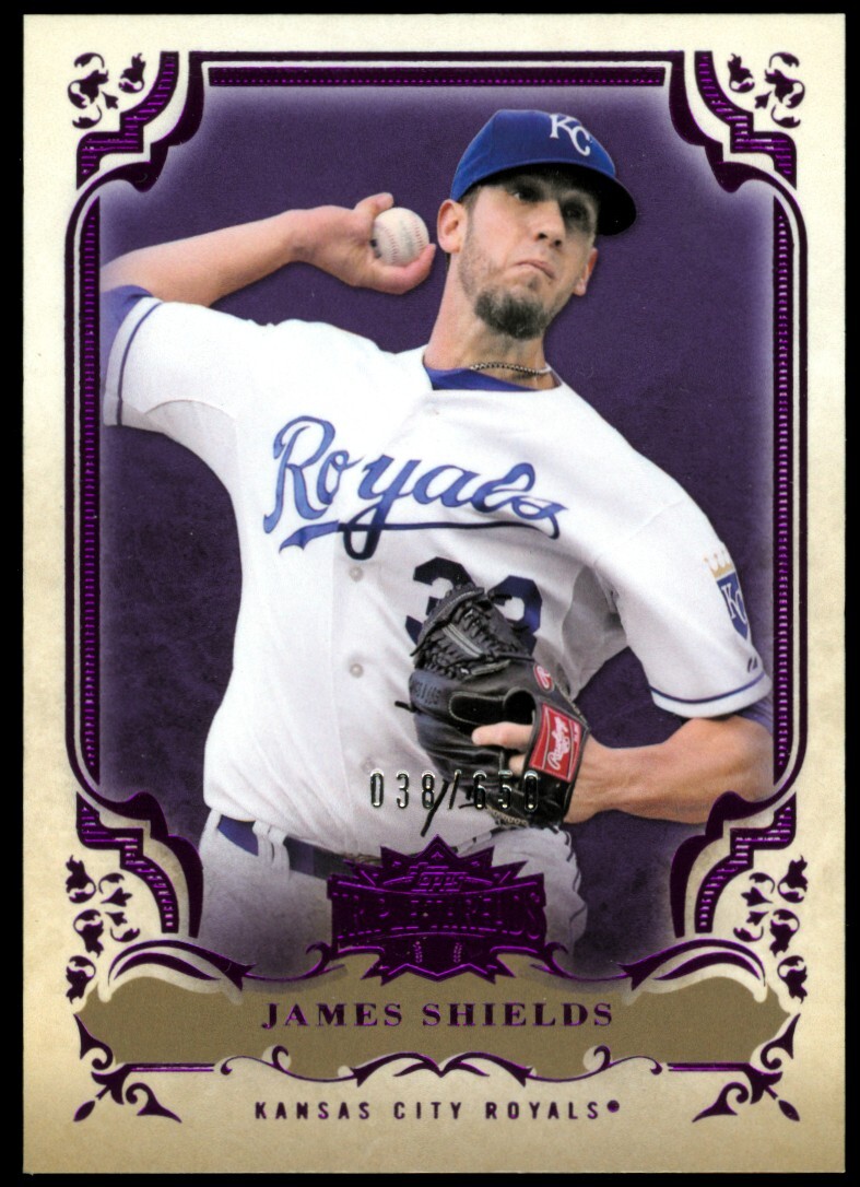 2013 Topps Triple Threads Amethyst Royals Baseball Card #96 James ...