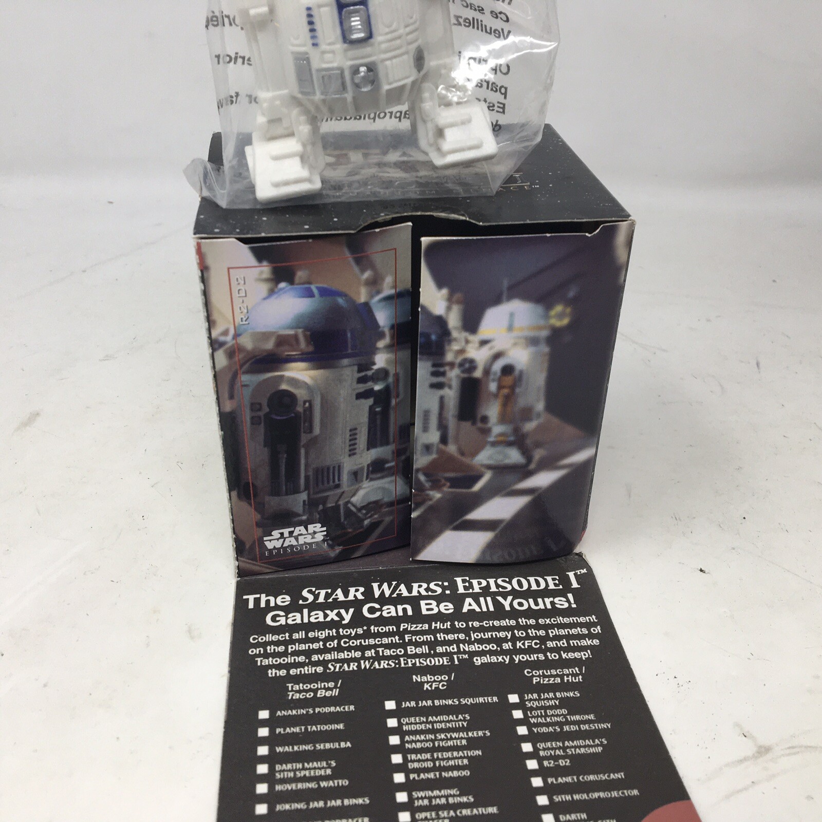 1999 Star Wars Episode 1 - KFC / Taco Bell / Pizza Hut - R2-D2 TOY ...