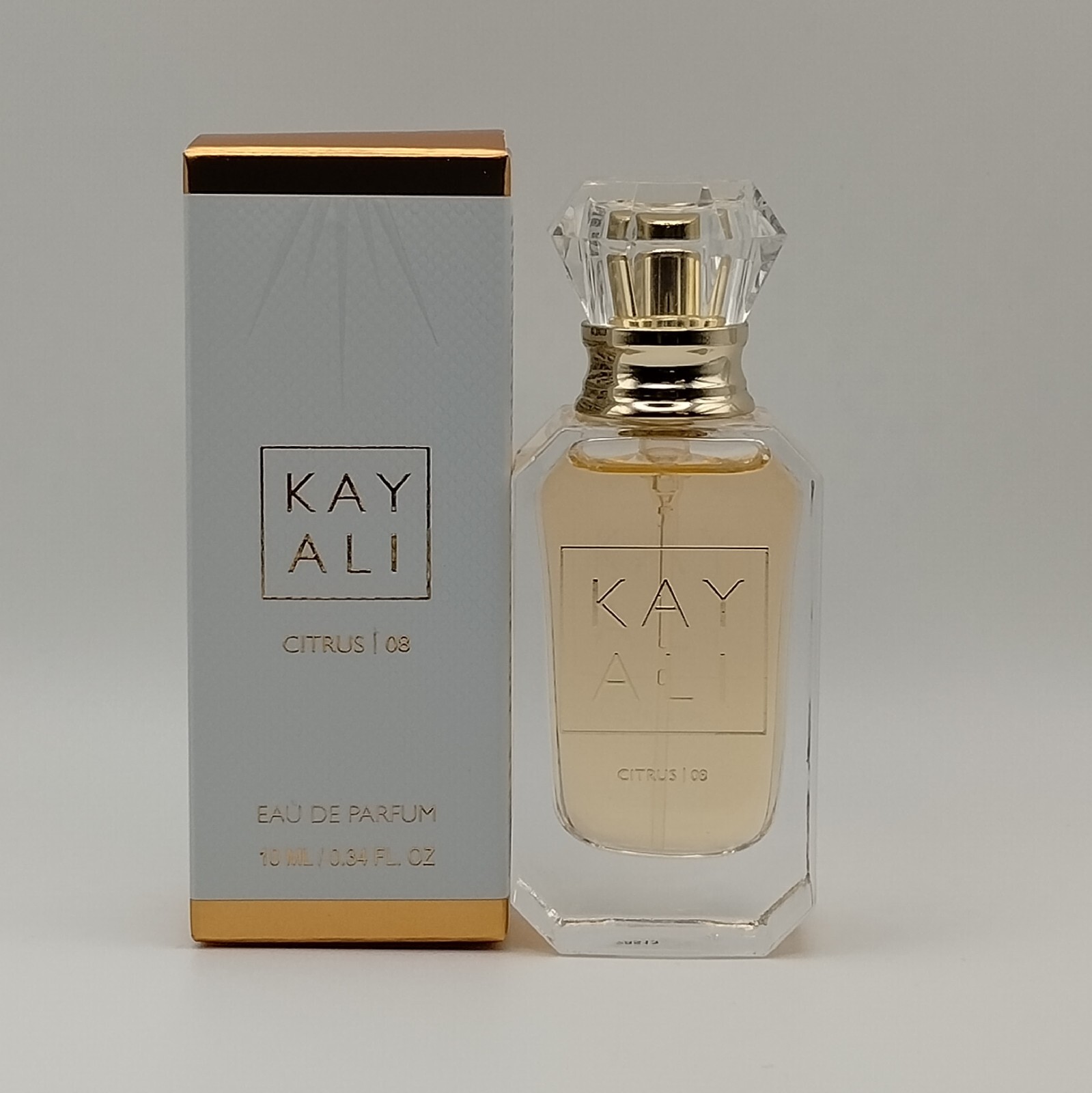 Huda Kayali CITRUS 08 EDP .34 fl oz 10ml Mini Bottle Perfume Spray New ...