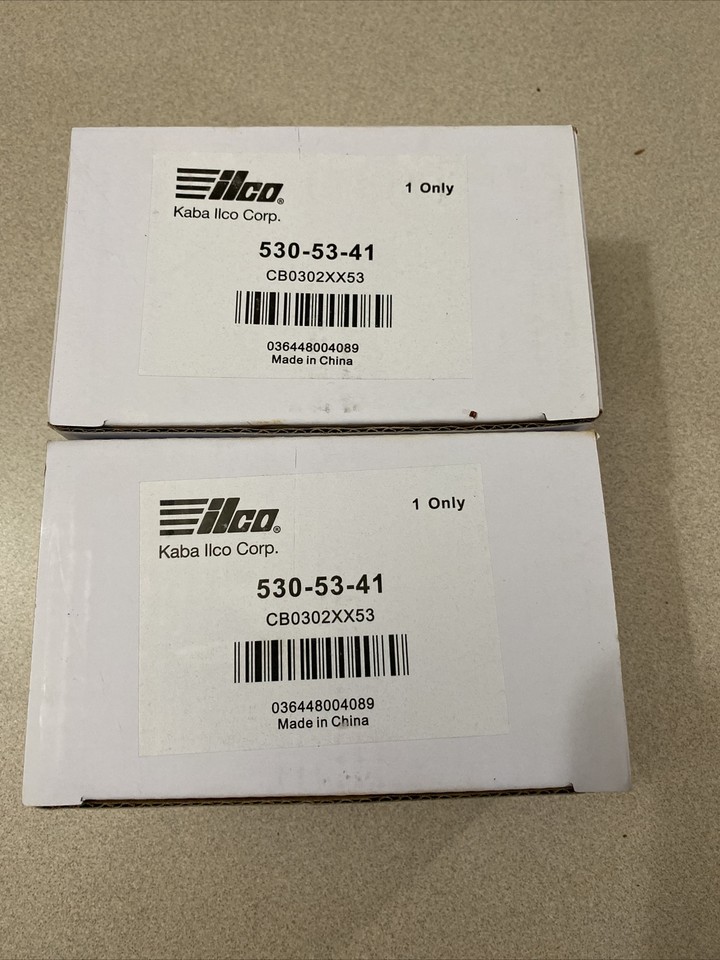 Kaba Ilco 530-53-41 Single Cylinder Jimmy Proof Ilco Lock Angle. Two ...