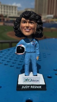 Akron Rubber Ducks Judy Resnik Bobblehead NASA SGA 07/05/2025 New in ...