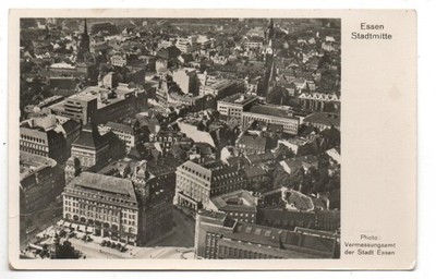Essen - Stadtmitte - Fliegeraufnahme Vermessungsamt der Stadt ...