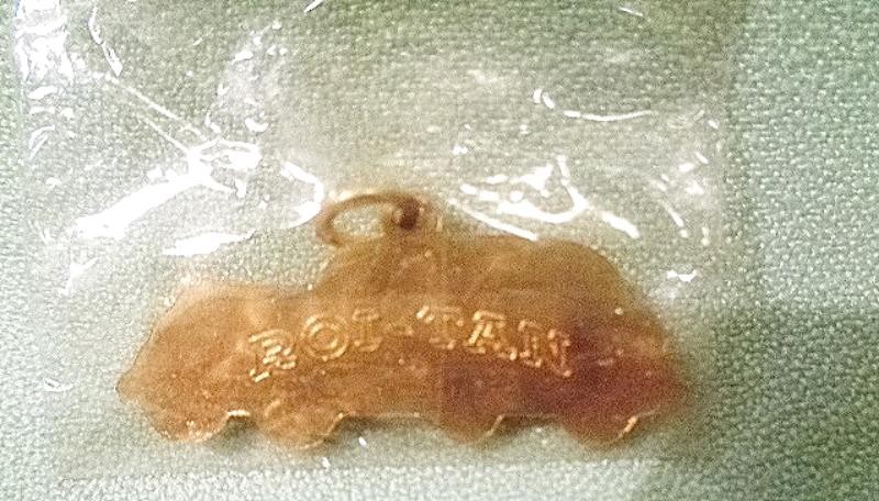 Roi-Tan Charm 1930's Good Luck Chevrolet Gold Tone Charm in Orig Cello ...