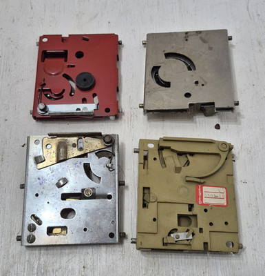 Lot 4 Vintage Acceptors Rejectors Coin Op Mechanism Parts Arcade ...