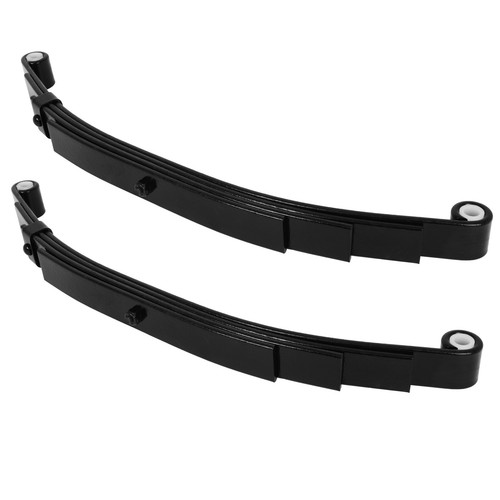 2Pcs 4 Leaf 25-1/4" Double Eyes Utility Trailer Leaf Spring Kit 3500lb ...