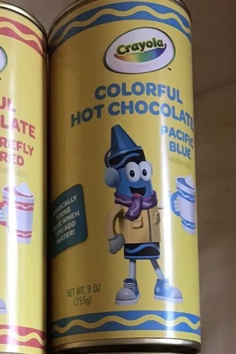CRAYOLA Colorful Hot Chocolate Pacific Blue Best By 6/2026 for sale ...