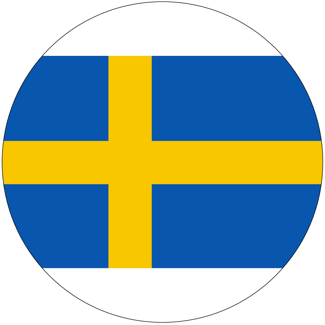 15 SWEDISH FLAG 40mm PREMIUM RICE PAPER CUP CAKE FAIRY TOPPERS EURO ...