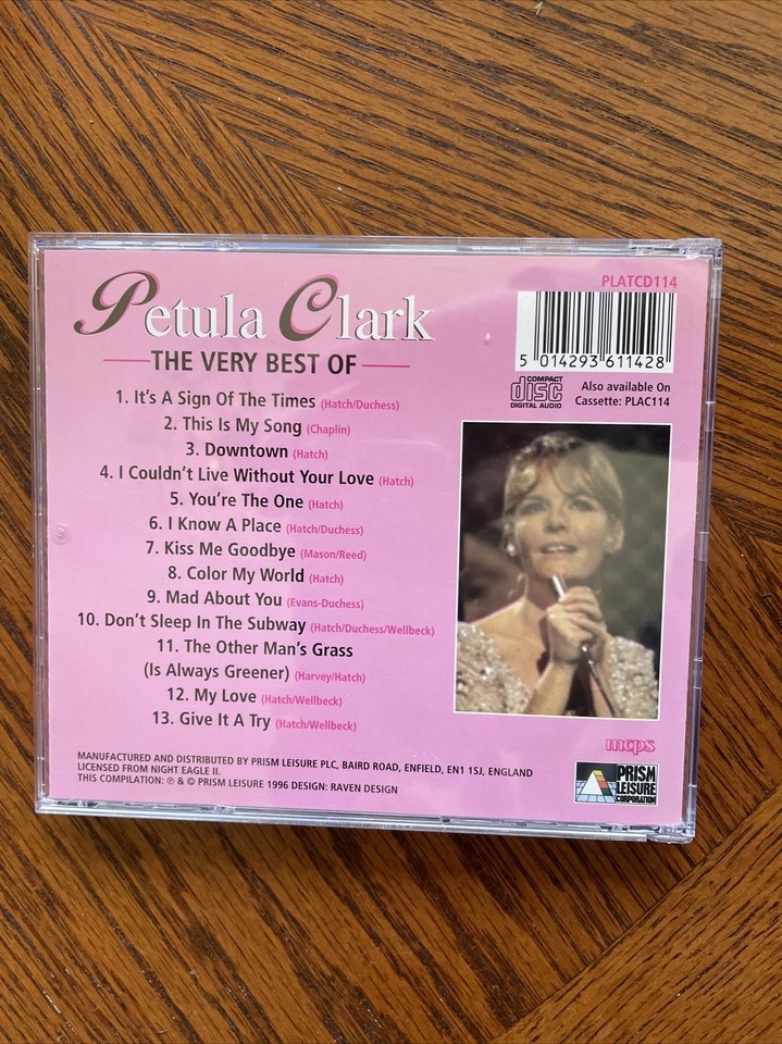 Petula Clark - Petula Clark Very Best of - Petula Clark CD W3VG The ...