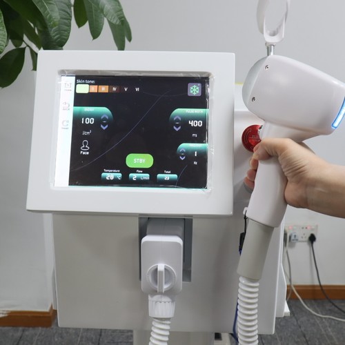 808 Diode Laser Hair Removal Machine With 3Wavelength 755 1064 808nm ...