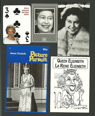 Queen Elizabeth II CARDS! Royalty Card Collection C | eBay