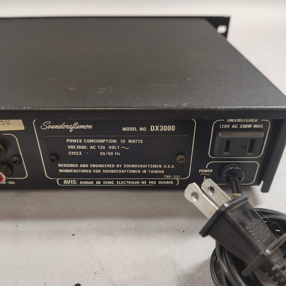 Soundcraftsmen DX3000 Preamplifier | eBay