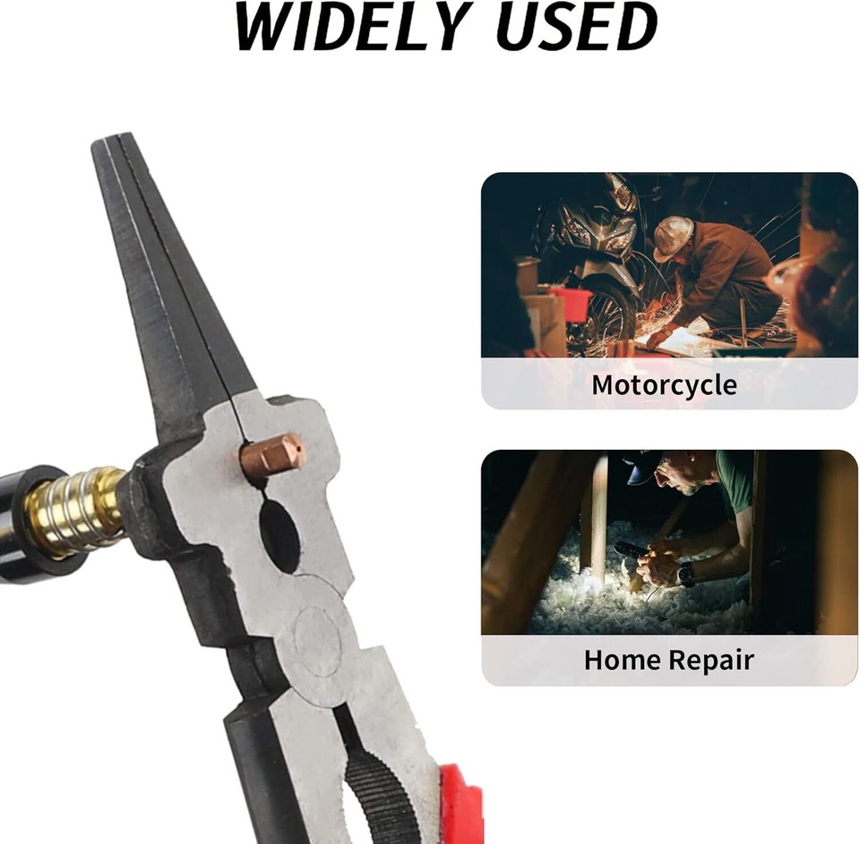 8 Welding Pliers Multifunction Carbon Steel Mig Welding Pliers With Insulated H | eBay