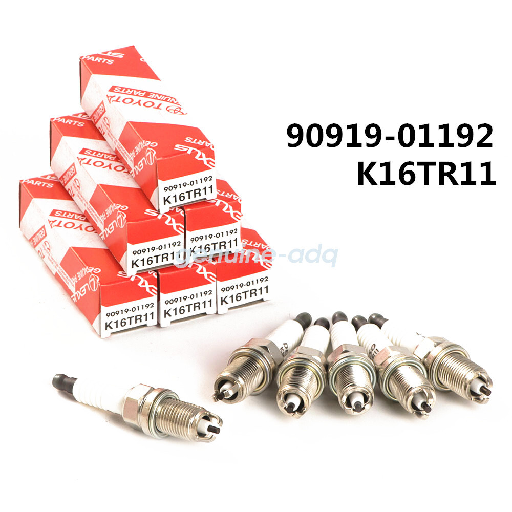 90919-01192 TOYOTA 4RUNNER, TACOMA, TUNDRA, T100 SPARK PLUGSET OF 6 OEM ...