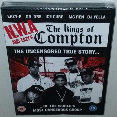 NWA & EAZY-E THE KINGS OF COMPTON (2016) BRAND NEW SEALED R2 DVD N.W.A ...