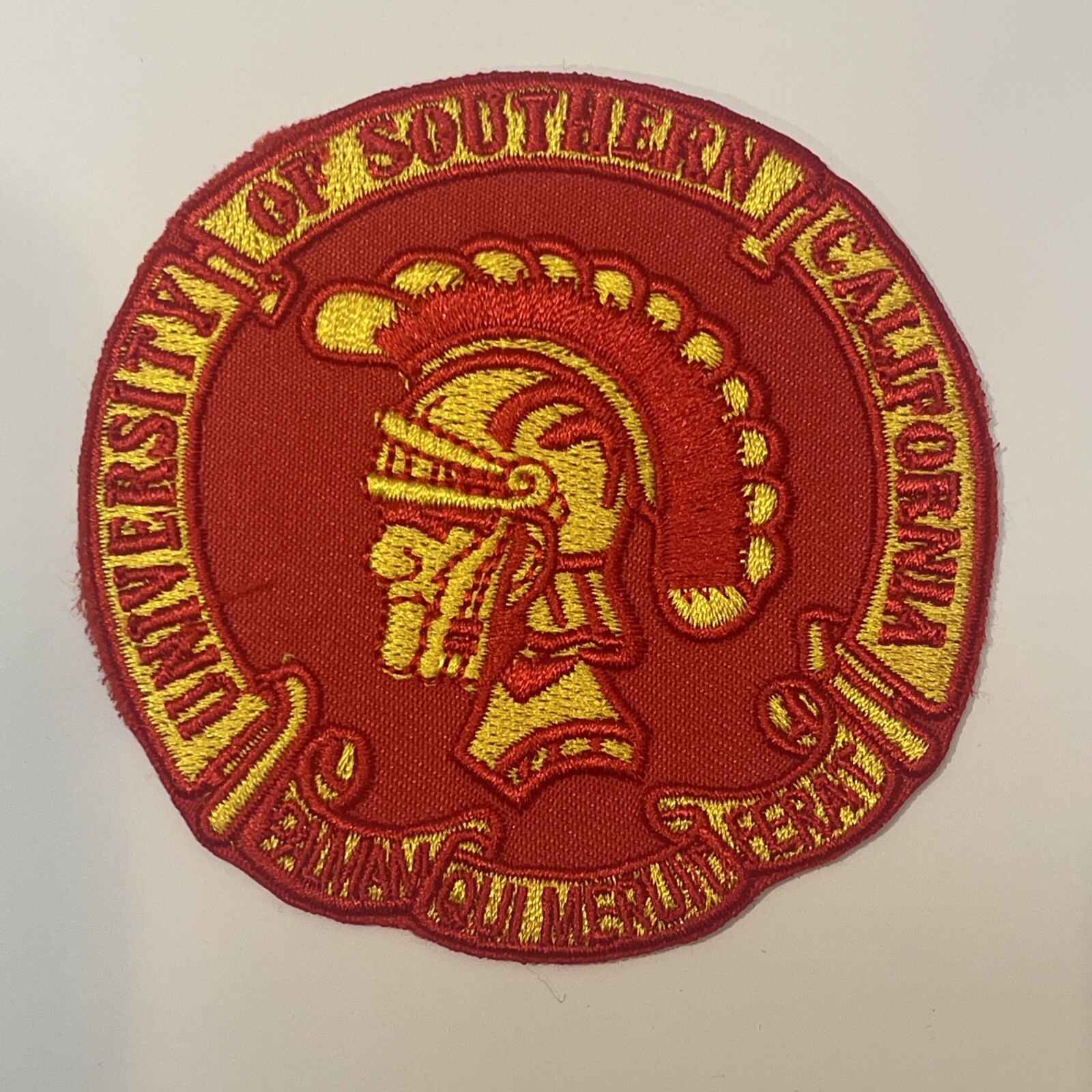 USC SOUTHERN CAL TROJANS Vintage Embroidered Iron On Patch 3” X 3” | eBay
