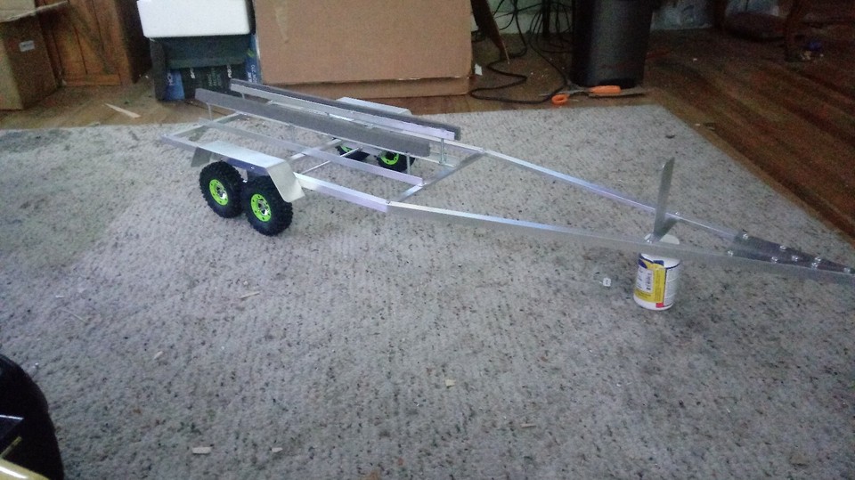 RC BOAT TRAILER FOR TRAXXAS M41 JC TRAILERS (with suspension) | eBay