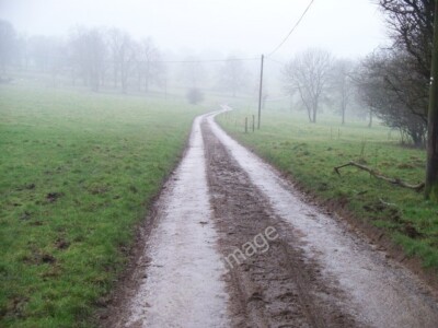 Photo 6x4 Greygoose Lane Cornwell This unfenced road runs from the A44 ...