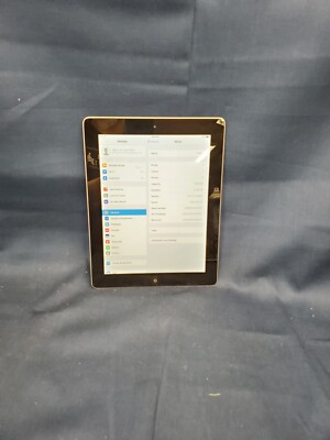 Apple iPad 4th Gen 16GB Silver 9.7" MD510LL/A (WiFi Only) #1298 | eBay