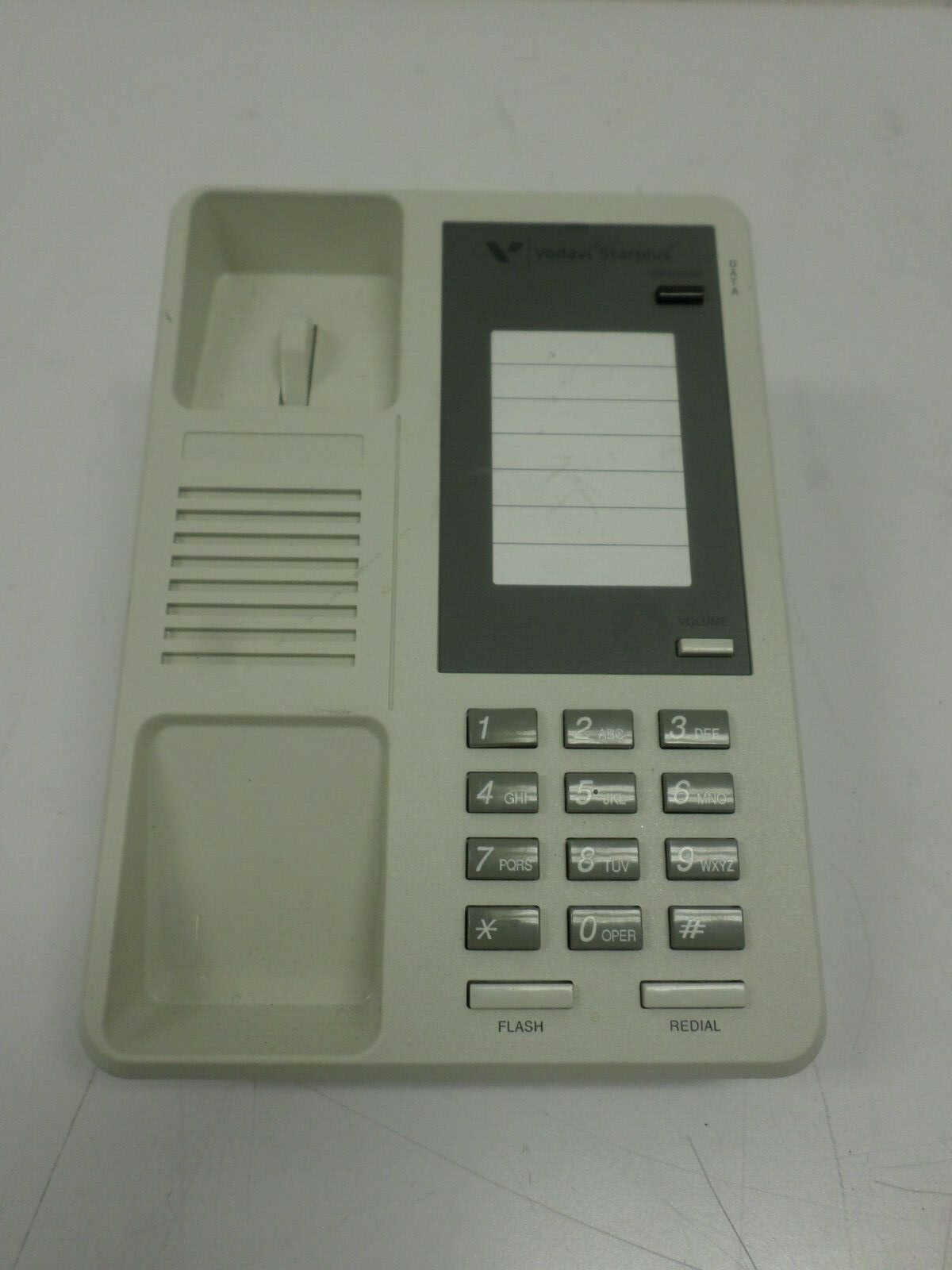 Vodavi Starplus 2800 Series Single Line Off-White Telephone 2801-08 No ...