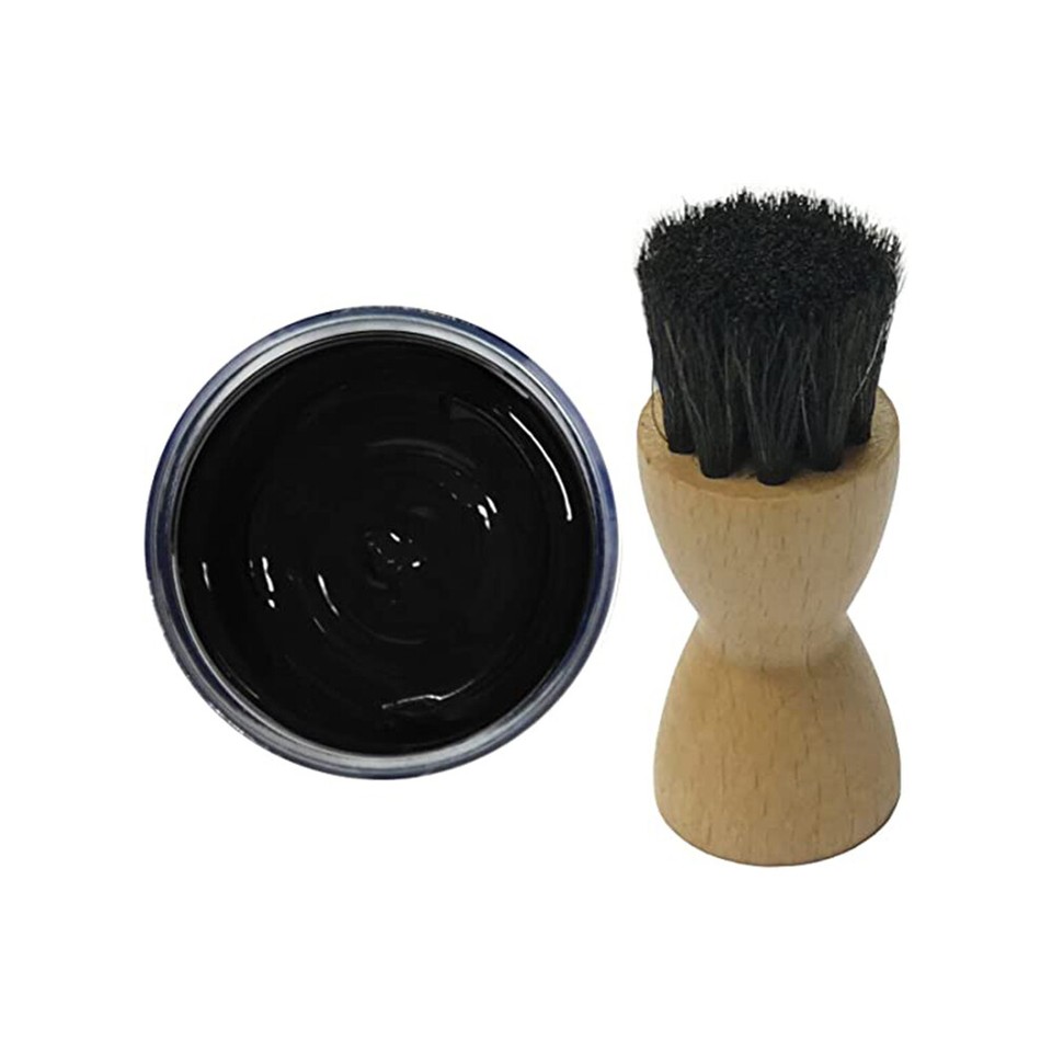 50ml Shoe Boot Wax Polish Cream - High Shine Polish With Application ...