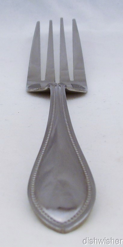 Hampton 196 Stainless Steel BEADED EDGE POINTED Salad Fork(s) 7 1/8" | eBay
