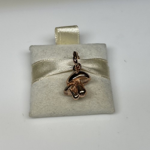 Authentic Pandora Mushroom Rose Gold Dangle Charm 788240NEP | eBay