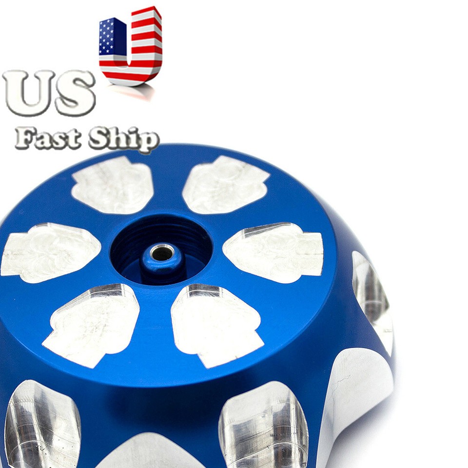 FXCNC Piovt Bike Billet Gas Fuel Tank Cap Cover For YFM 700R 08-2020 09 ...
