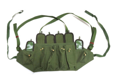 Chinese Army Type 81 Canvas Chest Rig Ammo Pouch Mag Vietnam War Repro ...