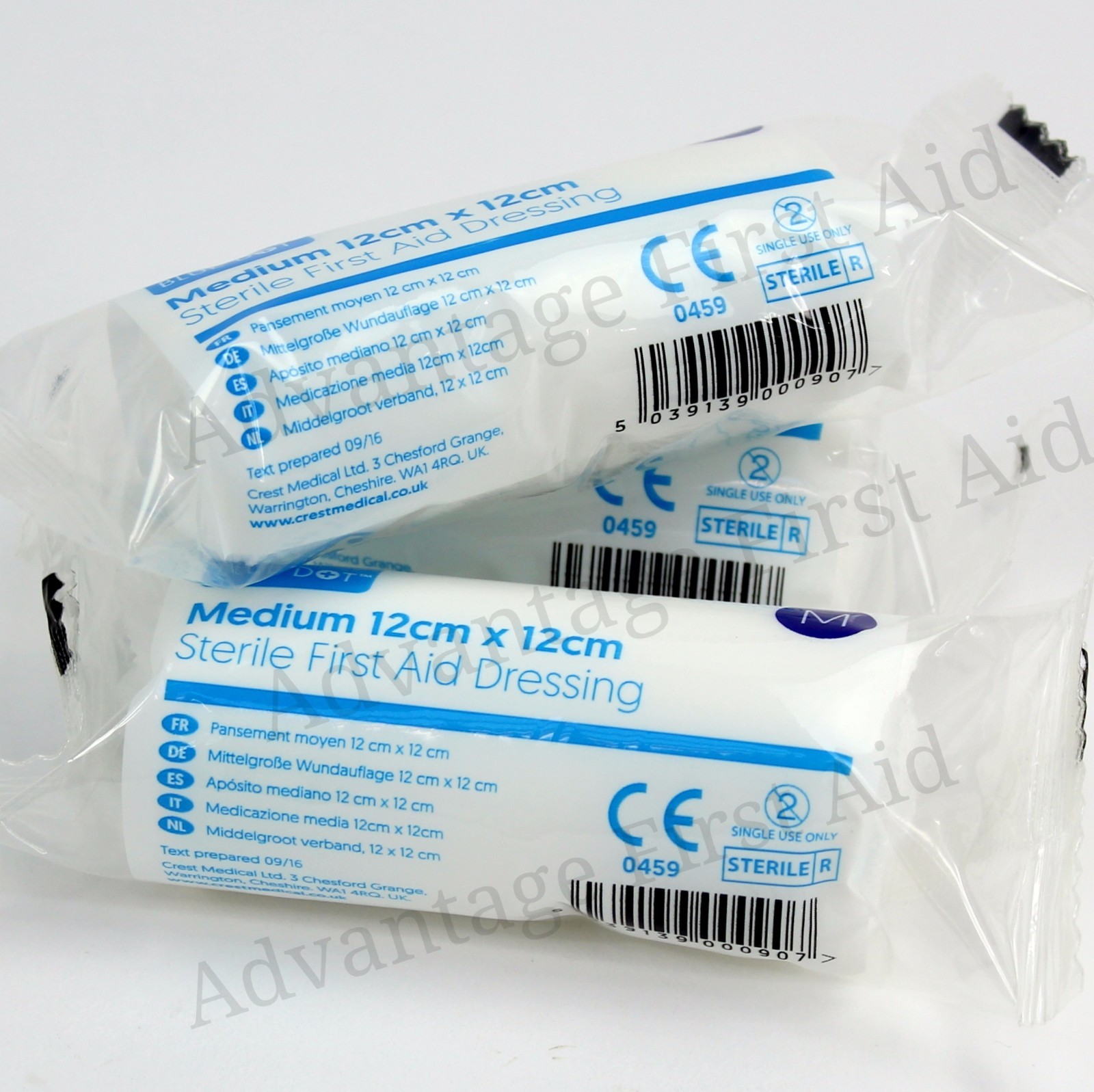 Sterile & Absorbent HSE First Aid Dressings Bandage Large Medium & No ...