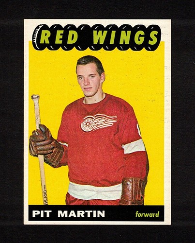 1965-66 PIT MARTIN #52 NM+ Topps * KEY Blackhawks/Red Wings Star NHL ...